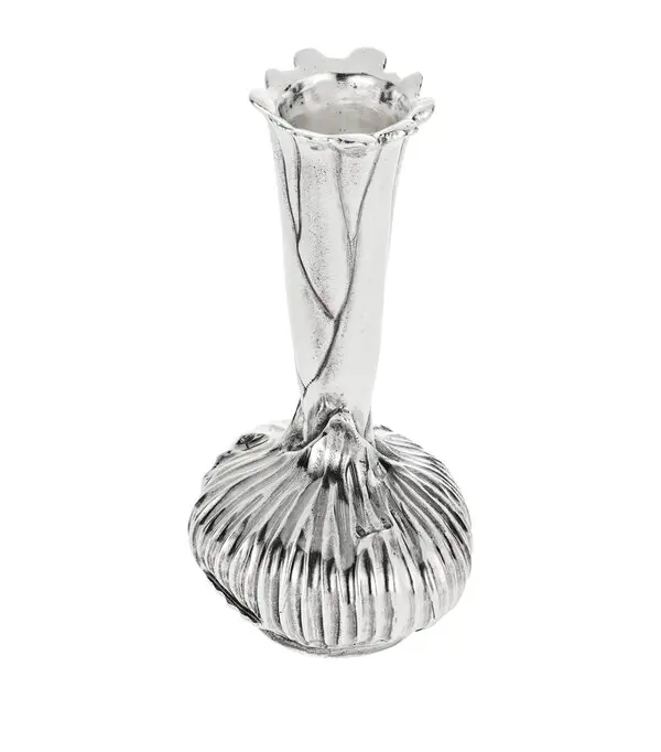 Christofle Plated Onion Vase