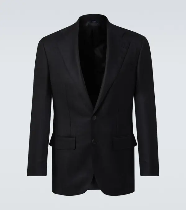 Thom Sweeney Cashmere Blazer - Black
