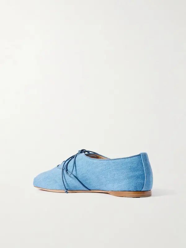 Gabriela Hearst Maya Denim Brogues