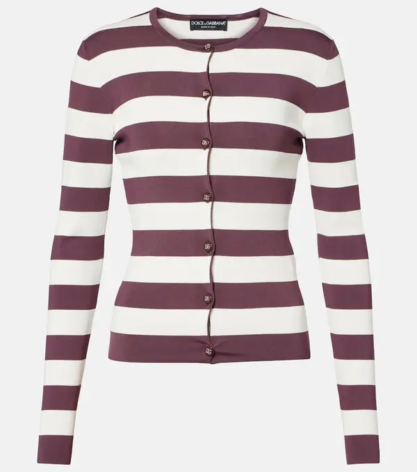 Dolce & Gabbana Striped Cardigan - Multicoloured
