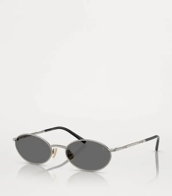 Brunello Cucinelli Oval Frame Sunglasses