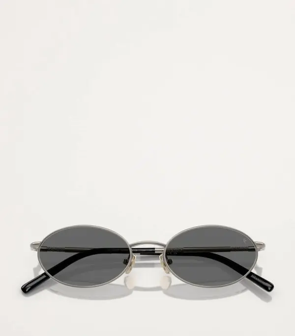 Brunello Cucinelli Oval Frame Sunglasses