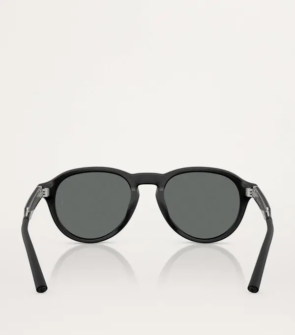 Oliver Spencer Titanium Round Frame Sunglasses