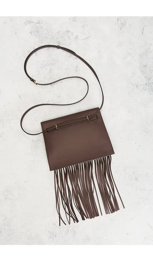 FWRD RENEW Hermes Swift Danse Fringe Kelly Shoulder Bag