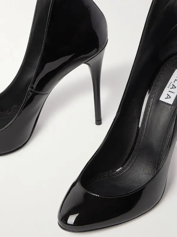 Alaïa 90 Patent-leather Pumps