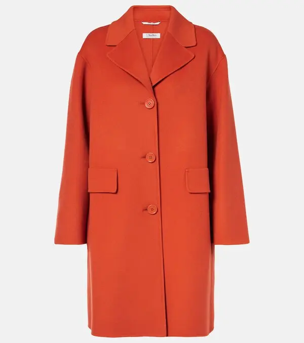 Max Mara Single-breasted Wool Coat