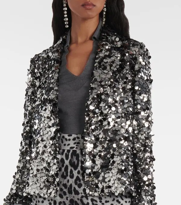 Dolce & Gabbana Sequined Blazer