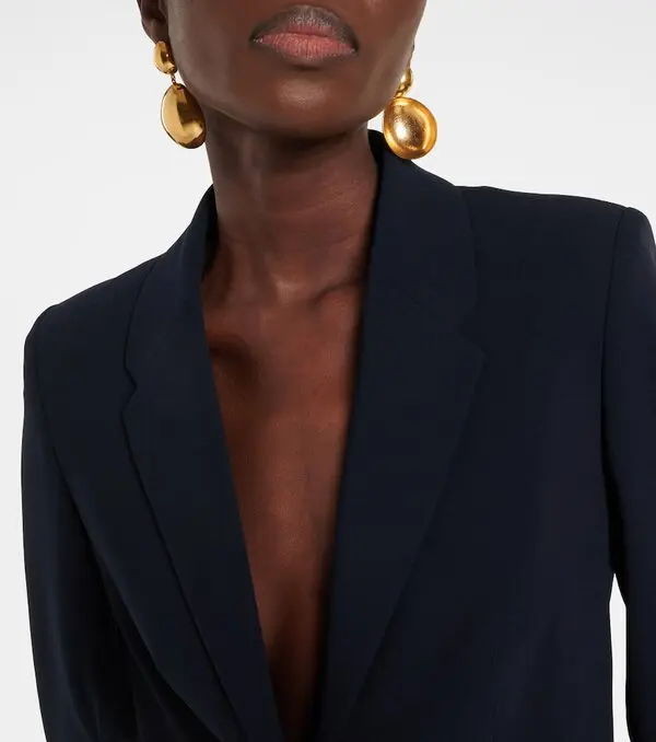 FFORME Bennet Wool-blend Crepe Blazer