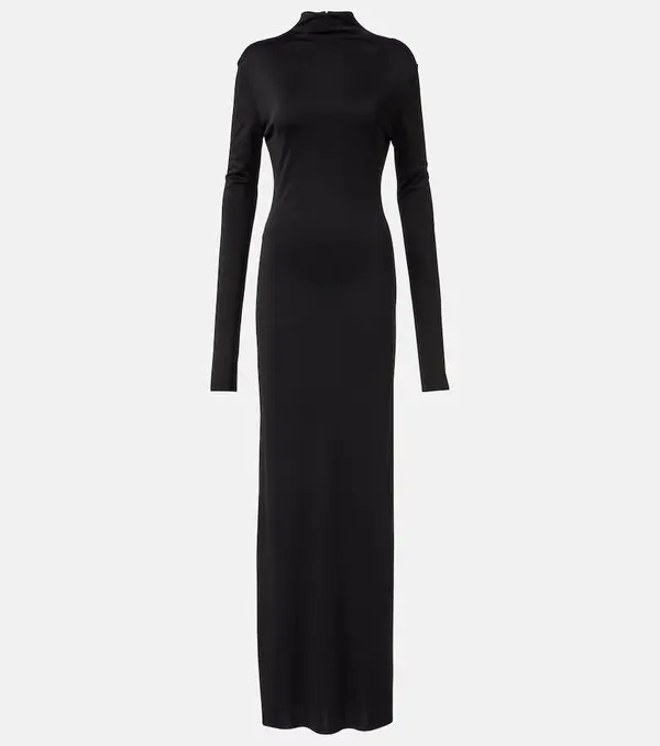 Khaite Norla Maxi Dress - Black
