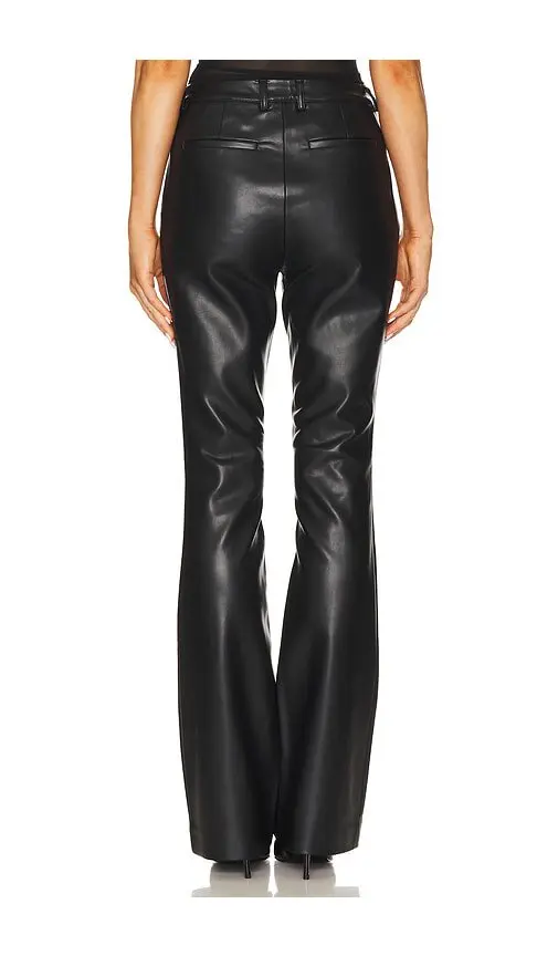 SEROYA Faux Leather Trousers