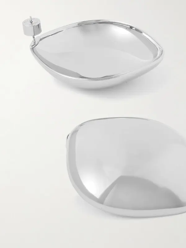 JENNIFER FISHER Puffy Cushion -plated Earrings