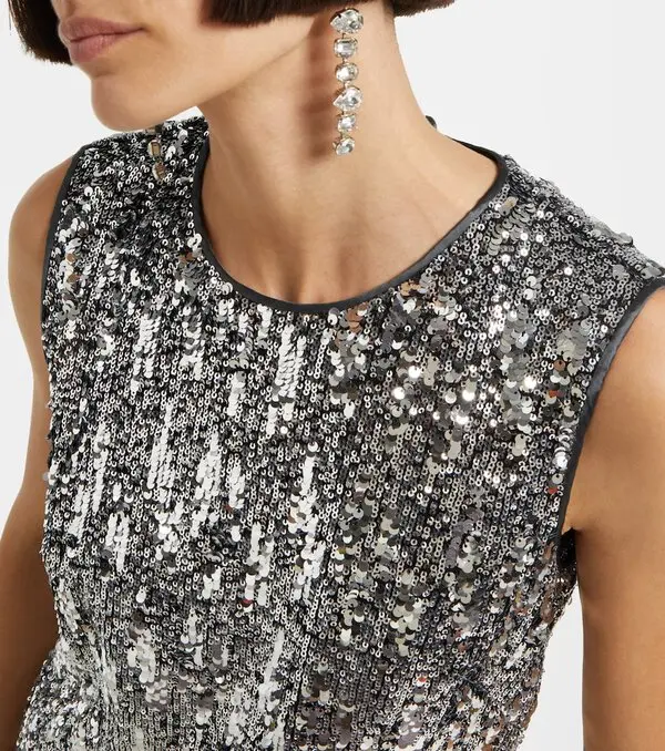 Dolce & Gabbana Sequined Top