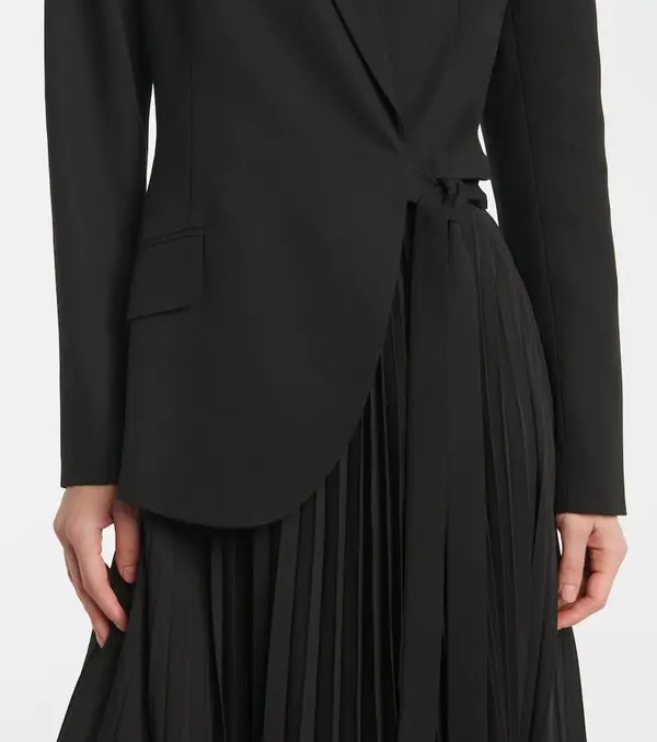Simkhai Ambretta Plissé Maxi Dress
