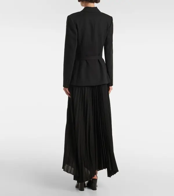 Simkhai Ambretta Plissé Maxi Dress