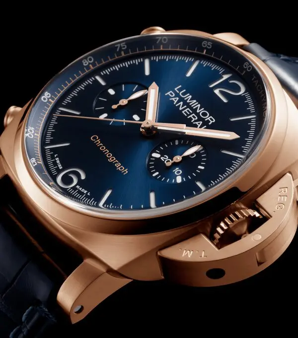 Panerai Goldtech Luminor Chronograph Watch