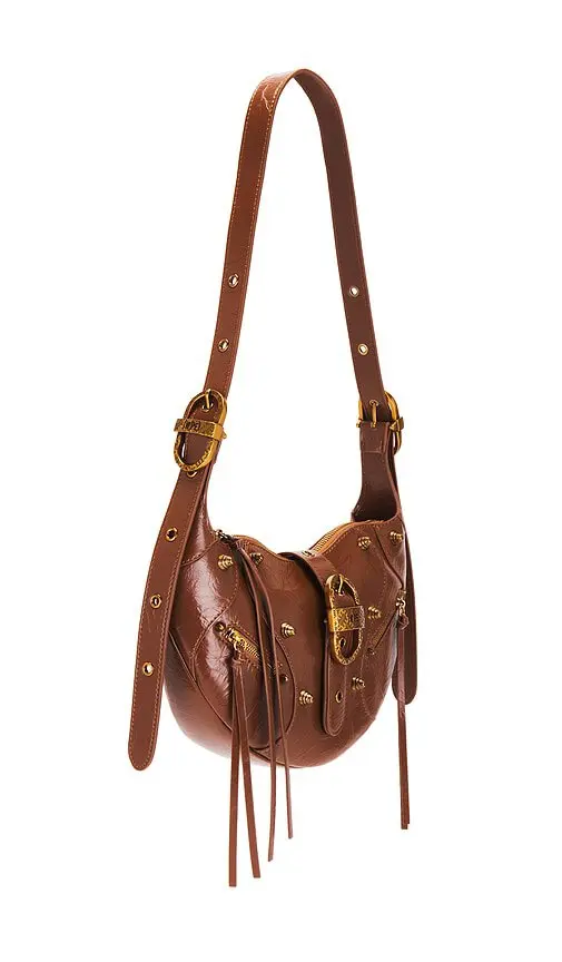 Jw Pei Tessa Crushed Shoulder Bag - Brown