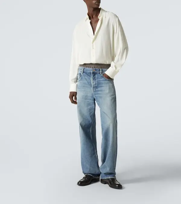 Saint Laurent Silk Boxer Briefs