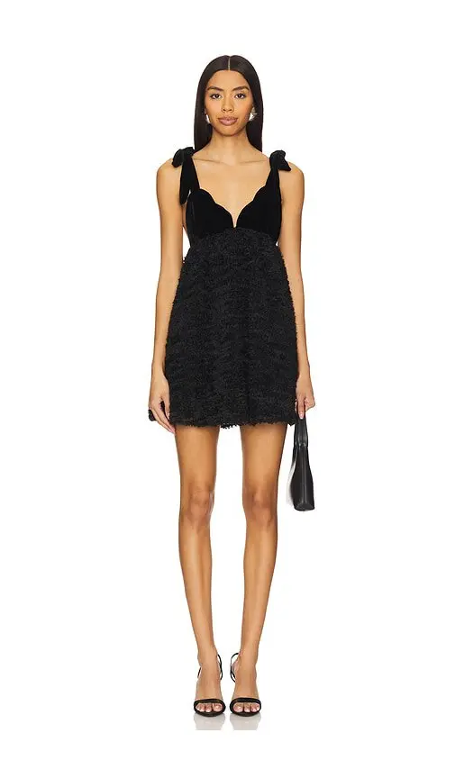 Majorelle Astrid Mini Dress - Black