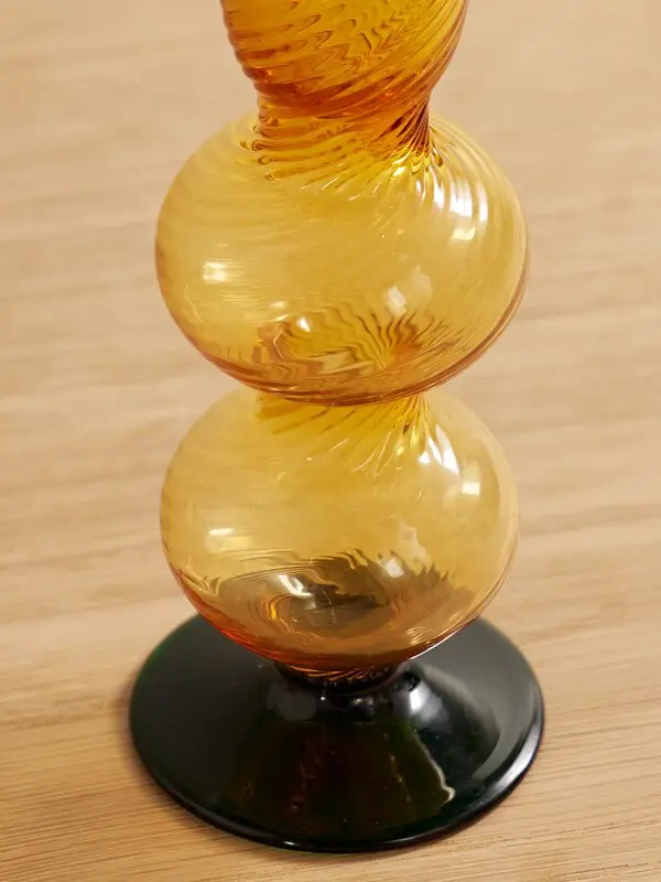 La DoubleJ Baby Bubble Murano Glass Candle Stick