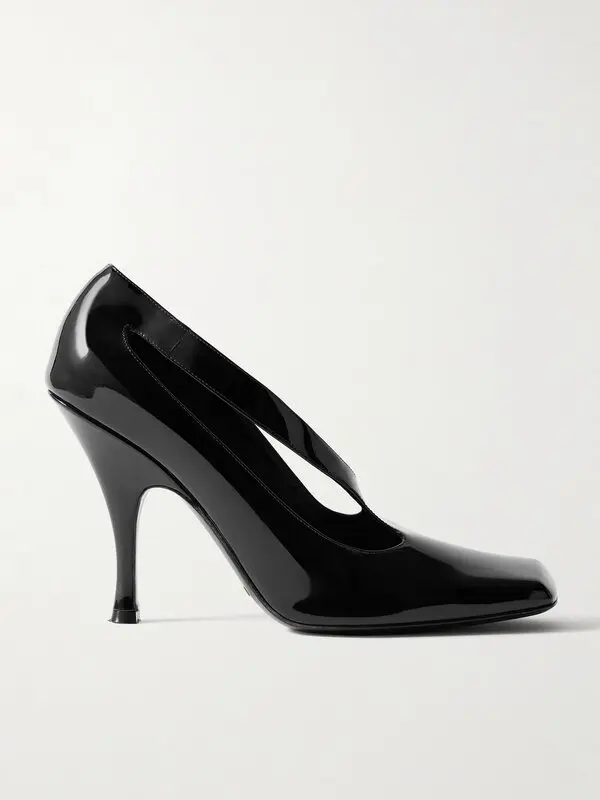Khaite Eva Patent-leather Pumps - Black