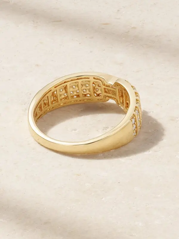 ALMASIKA Adiré 18 Karat Yellow Diamond Ring