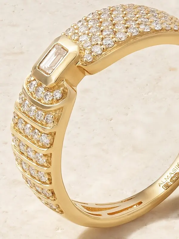 ALMASIKA Adiré 18 Karat Yellow Diamond Ring