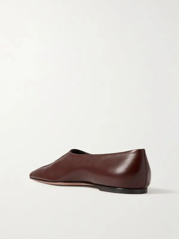 NEOUS Atlas Leather Ballet Flats