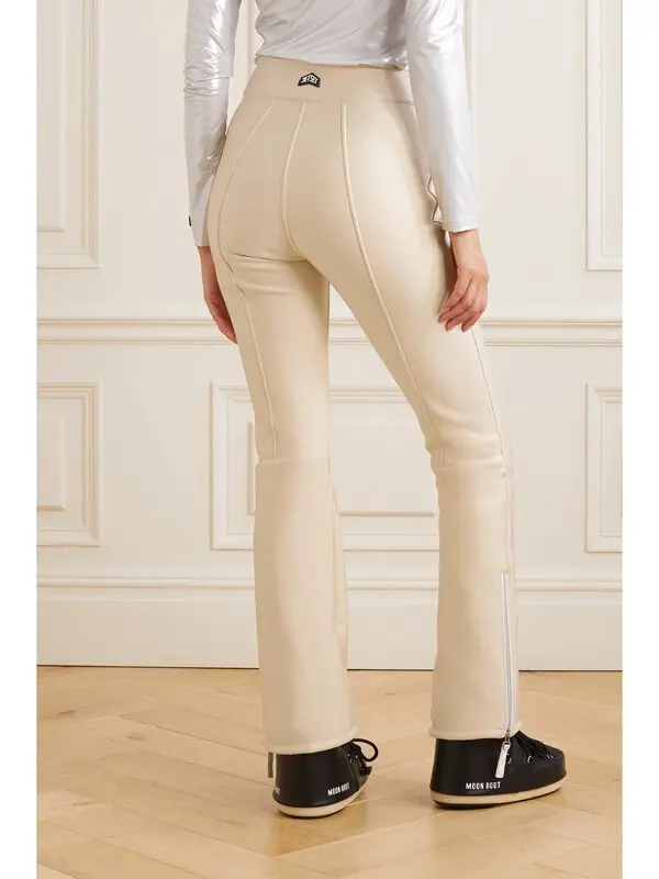 JETSET Acquarius Embroidered Ski Pants - Ivory