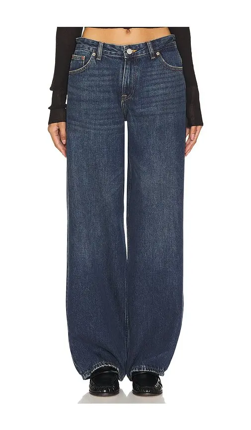 DR. DENIM Hill Wide Leg Jeans - Blue