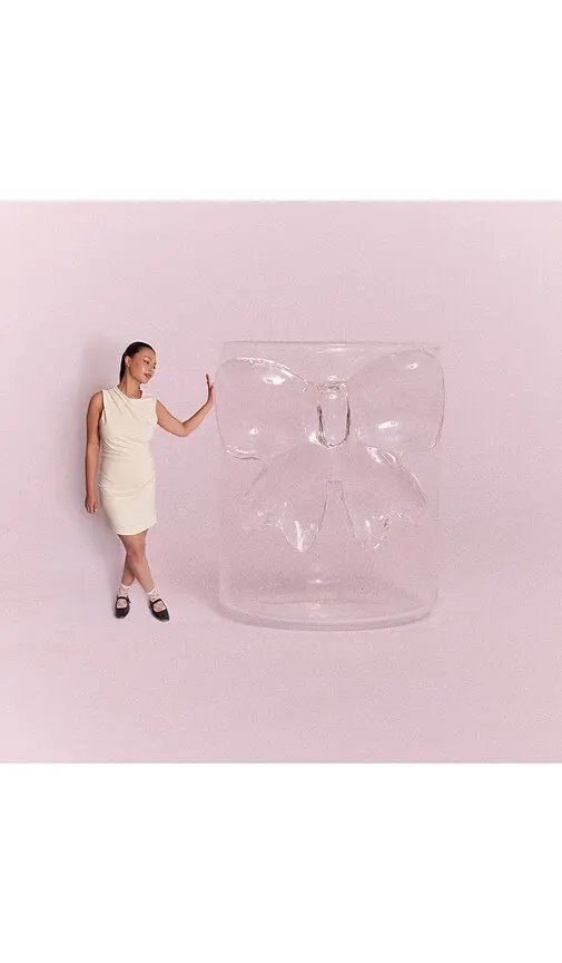 LEPEL CLUB Clear Bow Tumbler