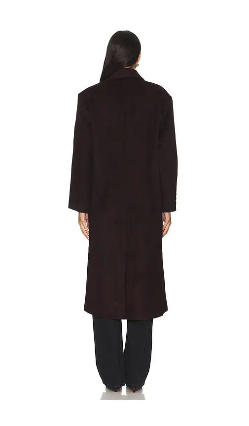Bardot Classic Oversized Wool Blend Coat