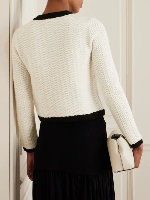 Simkhai Klaire Wool And Cashmere-blend Cardigan