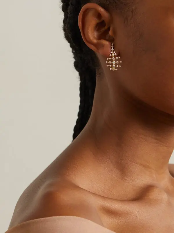 Fernando Jorge Disco Mini 18-karat Diamond Earrings