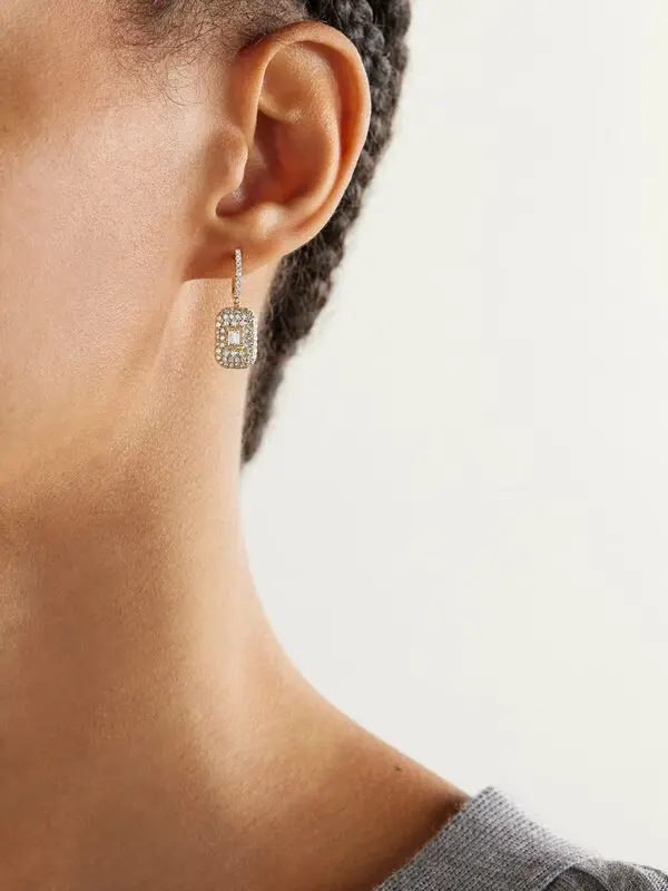 Shay 18-karat Diamond Earrings