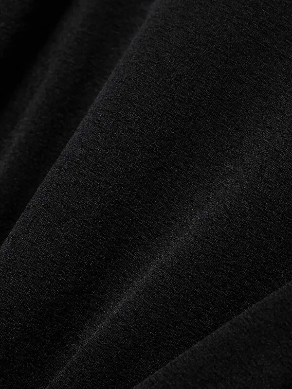 Rick Owens Cutout Ruched Stretch-jersey Top