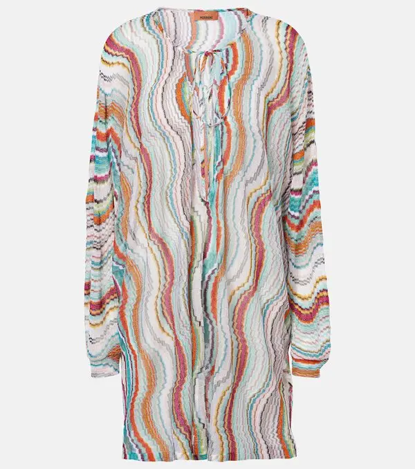 Missoni Printed Lame Beach Cover-up - Multicoloured