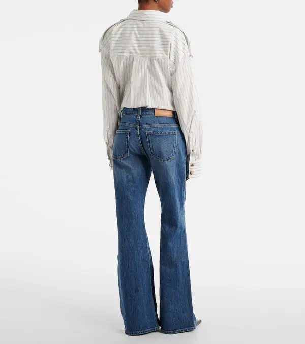7 For All Mankind High-rise Flared Jeans