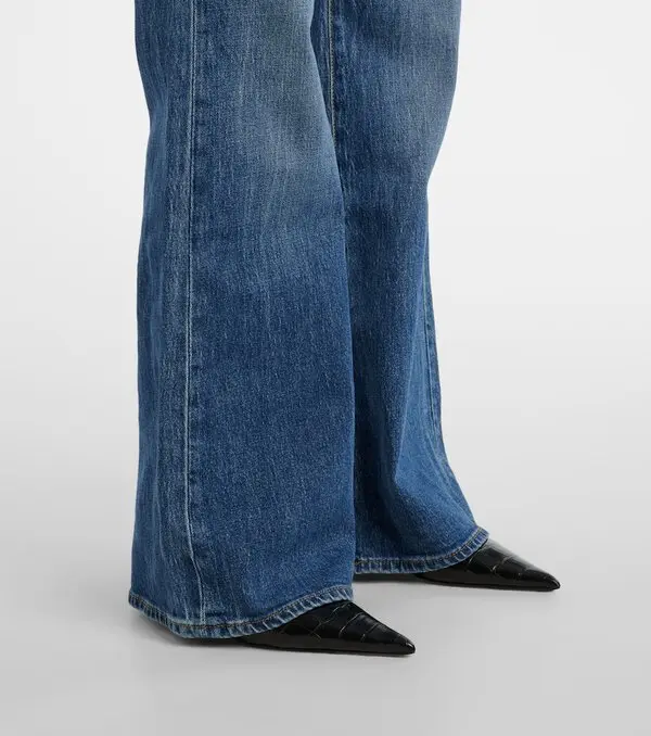 7 For All Mankind High-rise Flared Jeans