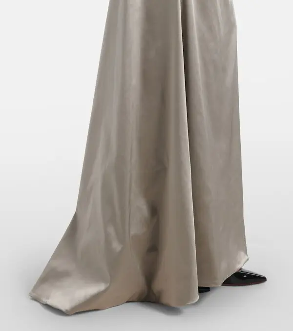 VIVIENNE WESTWOOD Nova Cora Draped Gown - Silver