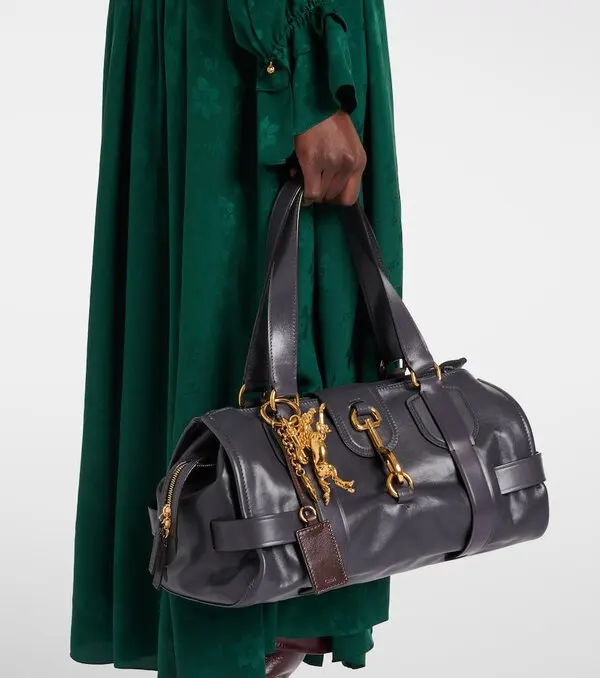 Chloé Kerala Large Leather Shoulder Bag
