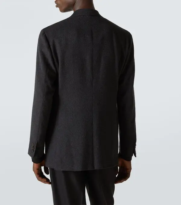 SAMAN AMEL Camel Hair Blazer