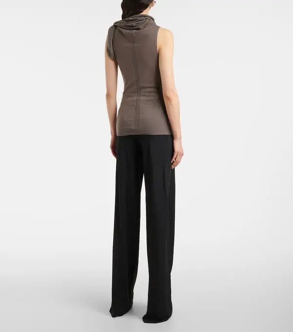 Rick Owens Sleeveless Wool Top