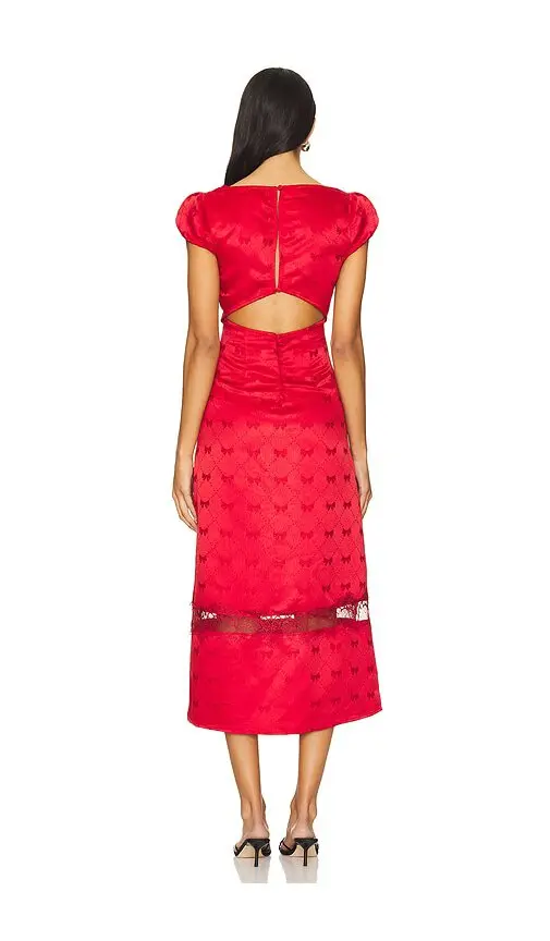 Free People Foolish Heart Midi Dress