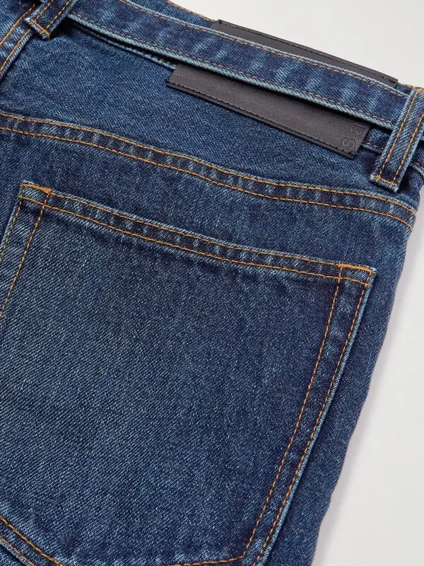 Sacai Belted Bootcut Jeans