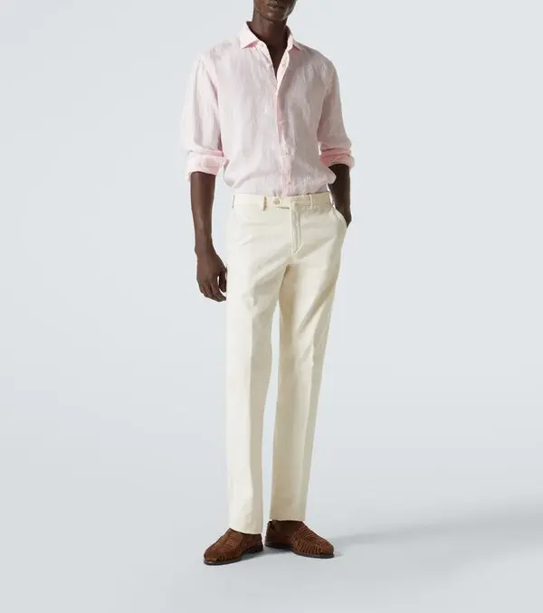 Fedeli Linen Oxford Shirt
