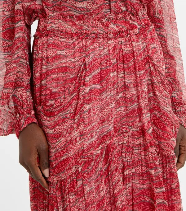 MARANT ETOILE Veronique Chiffon Maxi Skirt
