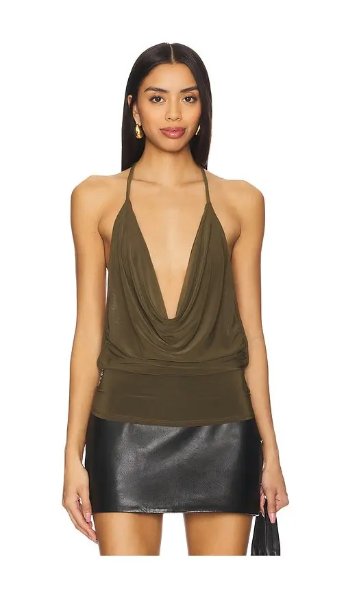 BELLA VENICE Elsa Top - Olive