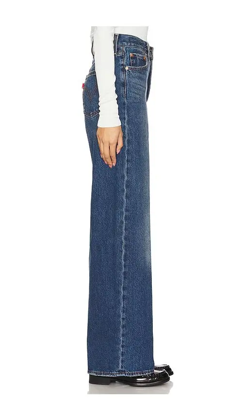 LEVI'S Ribcage Wide Leg Jeans In . Also - Blue