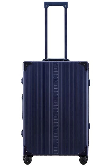 ALEON Traveler Checked 26 Suitcase - Sapphire