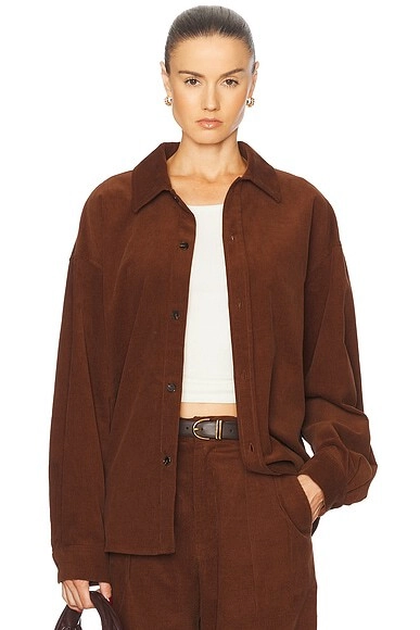 WAO Oversized Corduroy Shirt